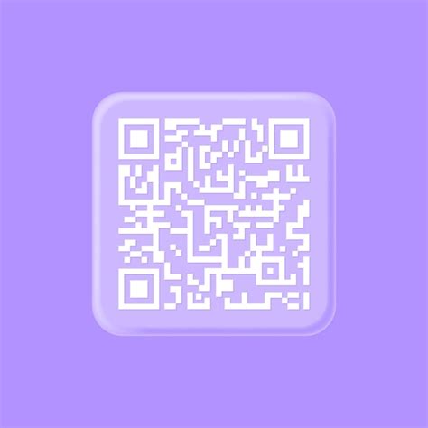 Premium Vector Vector Qr Code Sample For Smartphone Scanning 3d Web