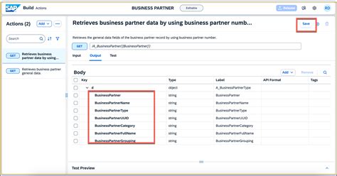 9 Create Action To Get Data From Sap S4hana Cloud Sap Tutorials