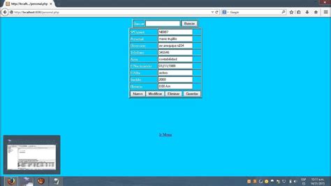 Sistema De Asistencia Php Con Mysql Youtube