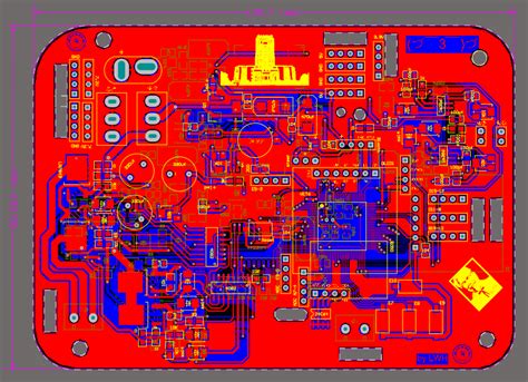 【p443】stm32小型agv自动导引运输车主控pcb与原理图 Altium 索炜达猿创