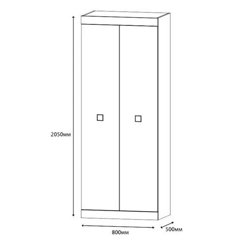 ᐉ Шафа розпашна 2 х дверна Everest Mebel Соната 800 ЛДСП Дуб сонома Білий • Краща ціна в Києві