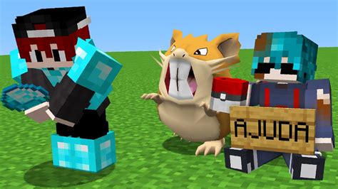Fingi Ser Pobre No Minecraft Pixelmon Youtube