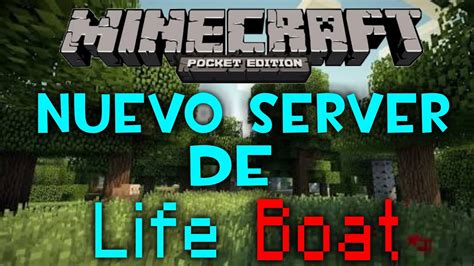 NUEVO SERVER DE LifeBoat Minecraft PE V0 13 0 Y 0 12 3 YouTube