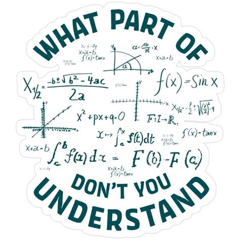 Complex Math Humor Equation Sticker For Sale By Peaktee In 2025