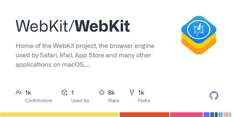 Github Webkitwebkit Home Of The Webkit Project The Browser Engine