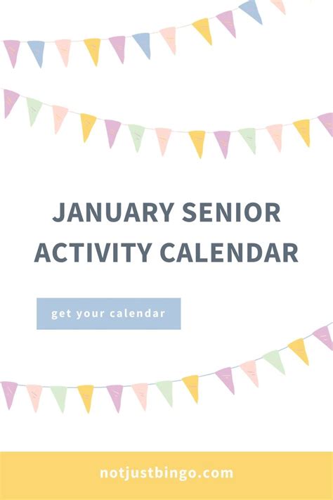 January Observances Calendar For Assisted Living Not Just Bingo