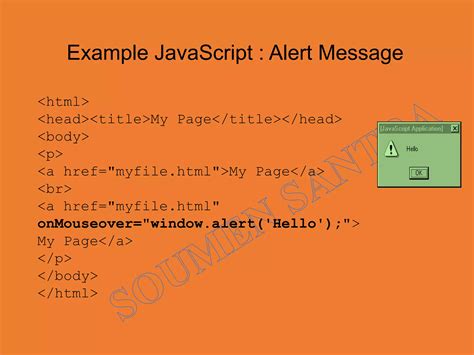 Javascript With Syntax And Implementation Pptx