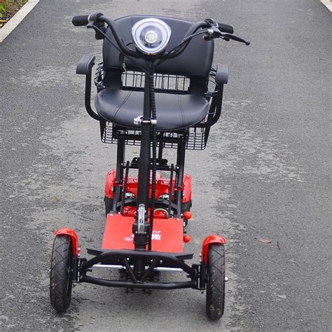 Long Range Off Road Folding Electric Scooter With Seat Ce 6 8h