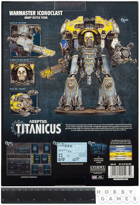 Adeptus Titanicus Warmaster Iconoclast Heavy Battle Titan Купить настольную игру в магазинах