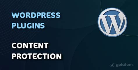 Wp Content Copy Protection And No Right Click Pro Gplatom