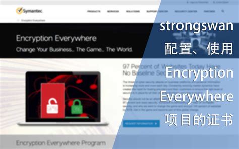 为strongswan配置encryption everywhere项目的证书 ngx project ngx hk