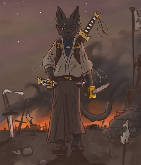 Azuki Fanart The Feline Warrior Art Made By Me Rfortnitebr