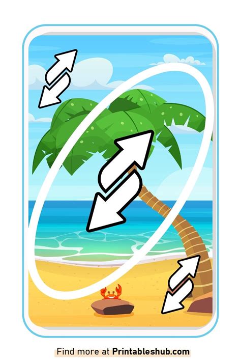 Free Printable Uno Reverse Cards With Blank Template Pdf Included