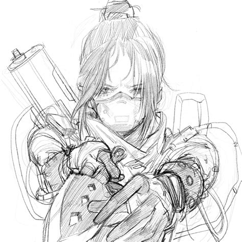 Wraith And Quarantine 722 Wraith Apex Legends Drawn By Seongu1996