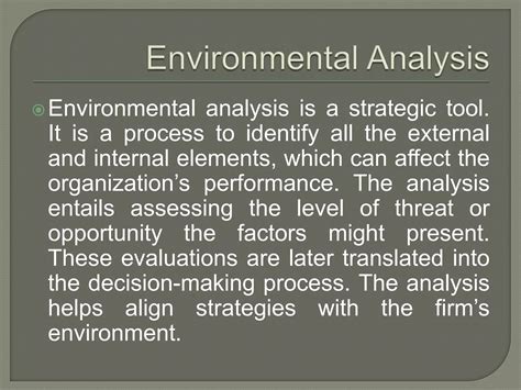 External Environmental Analysis Pptx