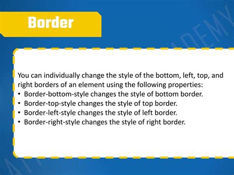 PPT Introduction To CSS Borders Lesson PowerPoint Presentation Free Download ID