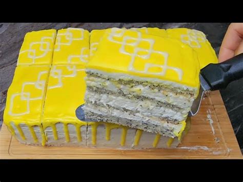 Бисквитный торт с творожным кремом на праздничный стол от Пазанда Замира