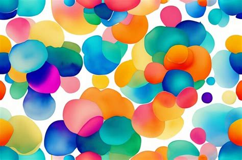 Premium Ai Image Watercolor Pattern