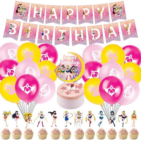 Sailor Moon Birthday Decorations Sailor Moon Characters Birth