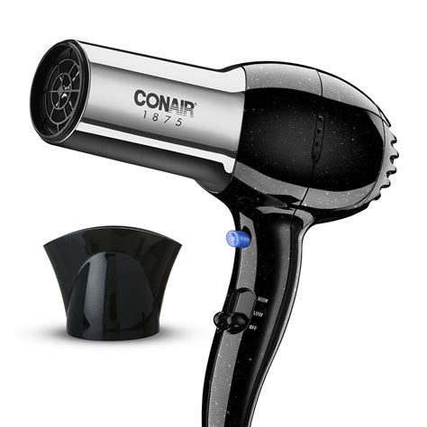 Conair Watt Full Size Pro Hair Dryer With Ionic Conditioning Black Chrome Best Hair