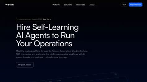 Beam Ai Hire Self Learning AI Agents To Run Your Operations