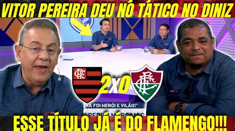 IMPRENSA FICA ASSUSTADA essa VITÓRIA do FLAMENGO na FINAL