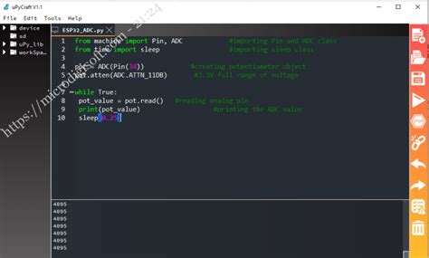 Adc With Esp32 Esp8266 Adc Using Micropython Measure Analog Readings