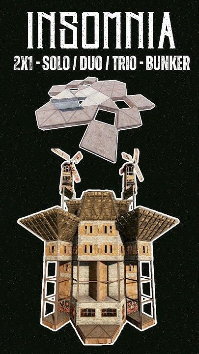 Insomnia • The Greatest Soloduotrio Rust Bunker Base Rustbase Shorts Youtube