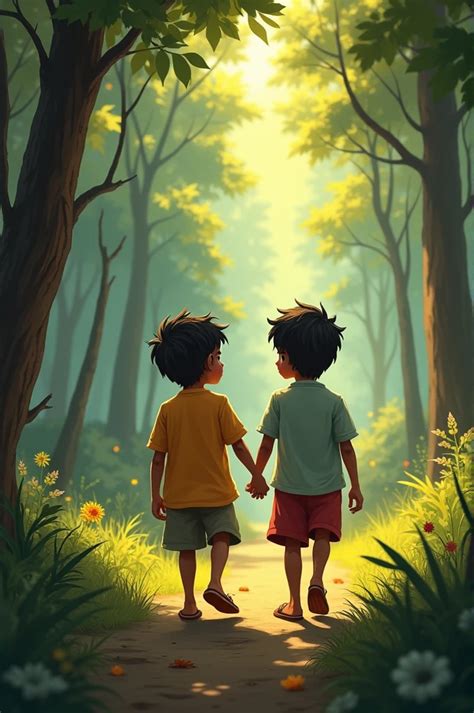 एक गाँव में दो दोस्त रहते थे जिनके नाम मोहन और सोहन थे। दोनों बहुत