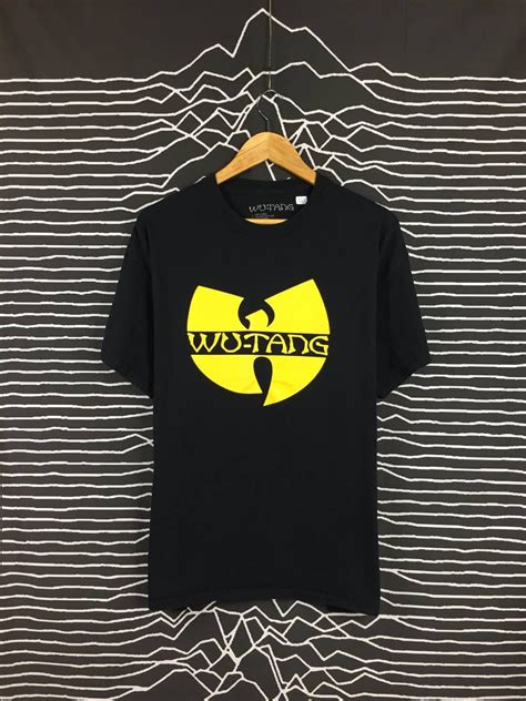 Rap Tees × Wu Tang Clan × Wu Wear Wutang Clan Rap Tees Hip Hop Band