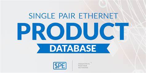 Single Pair Ethernet Spe Industrial Partner Network