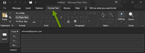How To Format Emails In Outlook When The Options Are Greyed Out