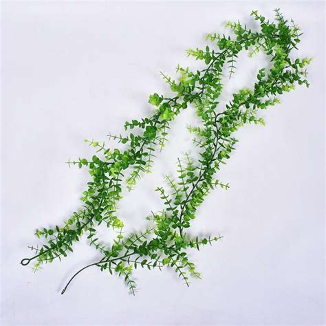 Promo Artificial Vines Faux Eucalyptus Garlandfake Eucalyptus Greenery
