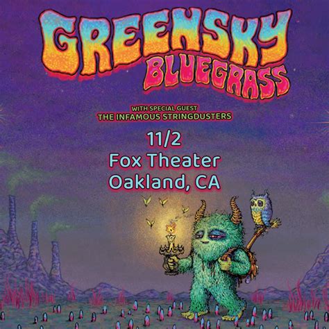 Greensky Bluegrass At The Fox Theater Oakland The Krush 959