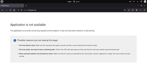 Flathub Org Beta Flathub Org And Flatpak Org Are Down Issue Flathub Infra Website Github