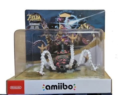 Nintendo Amiibo Zelda Breath Of The Wild Guardian Confezione Figure Eur