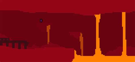 A Nether Pixel Art From A Beginner Started Doing Pixel Art 1 Day Ago
