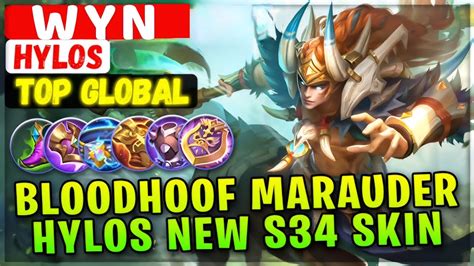 HYLOS ANNOYING SUPER TANK GAMEPLAY Top Global Hylos Build Emblem