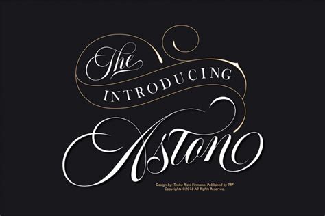Download Aston Script Font