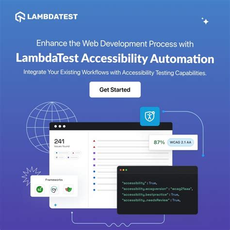 Lambdatest Accessibility Testing Automation Shahzeb Hoda Posted On