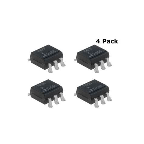 4N25 Optoisolator SMD 4 Pack Micro Robotics