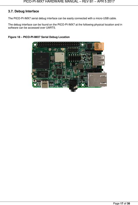Technexion Picoimx Wifi Bluetooth Hs System On Module User Manual