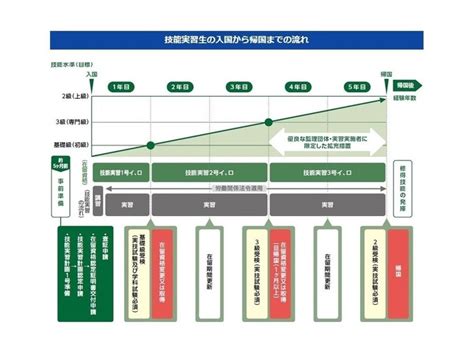 技能実習生の入国から帰国までの流れ国際人材協力機構のホームページから コロナ影響技能実習3号急増 在留外国人特定技能への移行