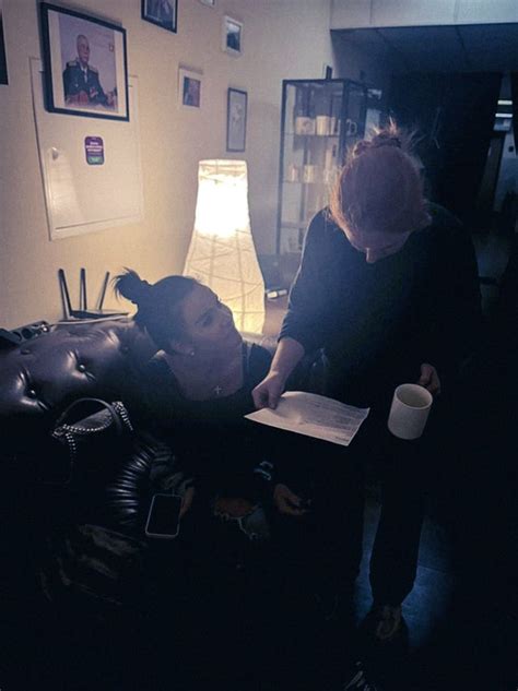 Julia And Lena Were Recently Shown Together In A Photo Holding A Piece Of