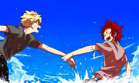 Boku No Hero Academia Katsuki Bakugou Kirishima Eijirou Boku No