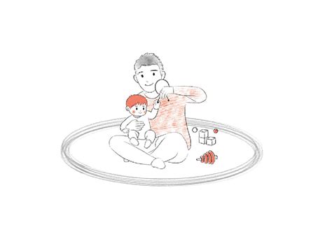 儿童插画简笔双色漫画 是大池啊 站酷zcool