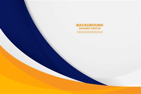 Download Elegant Yellow And Blue Gradient Color Background Banner