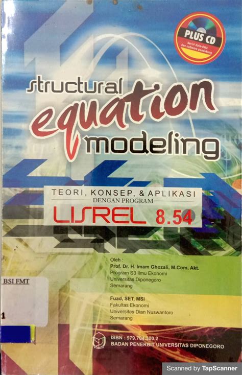 structural equation modeling teori konsep dan aplikasi dengan program