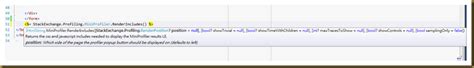 Mrkt 的程式學習筆記 Miniprofiler With Aspnet Webforms