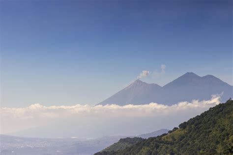 Postcard Esque Skyline Of Guatemala Scrolller